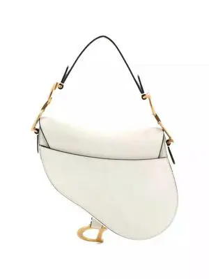 Dior Saddle Handbag Leather Mini Shoulder Bag - Brown