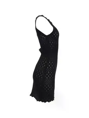 Maje Crochet Mini A-line Dress