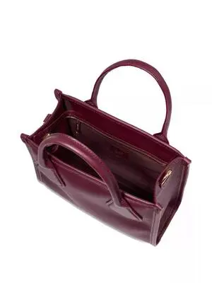 LANCEL Jour Logo Tote Bag - Purple