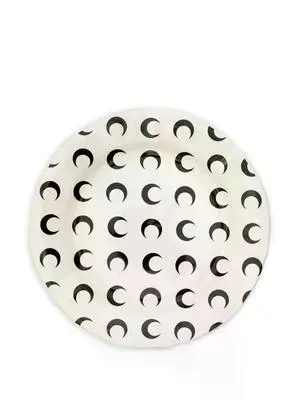 MARINE SERRE Moon-pattern Plate - Neutrals