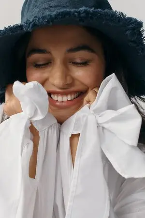 Women's Navy Bucket Hats