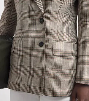 ANINE BING Wool Aretha Blazer - Brown