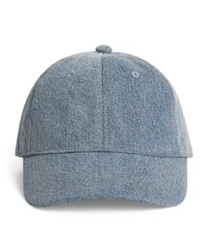 Emporio Armani Icon Denim Baseball Cap - Blue