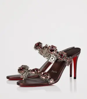 CHRISTIAN LOUBOUTIN Just Jewel 85 Heeled Mules
