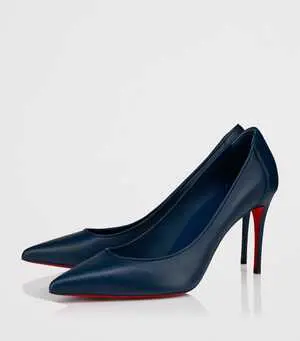 CHRISTIAN LOUBOUTIN Sporty Kate Nappa 85 Pumps - Navy