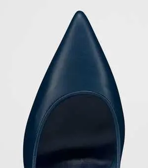 CHRISTIAN LOUBOUTIN Sporty Kate Nappa 85 Pumps - Navy