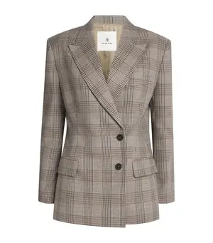 Anine Bing Single Breasted Blazers For Women