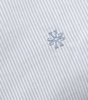 Jacob Cohen Cotton Stripe Monogram Shirt