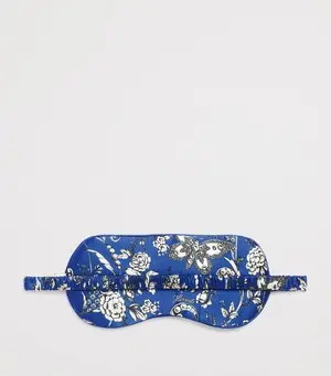 Harrods Silk Butterfly Print Sleep Mask