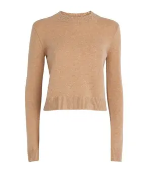 ME+EM Cashmere Cropped Sweater