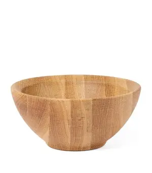THE CONRAN SHOP Oak Istria Snack Bowl - Brown