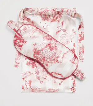 Harrods Silk Toile Sleep Mask