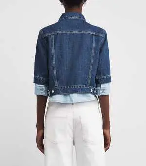 7 For All Mankind Double Trucker Denim Jacket