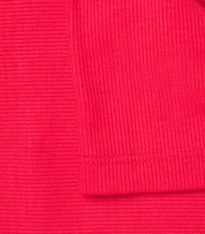 Eterne Ribbed Baby T-shirt - Red