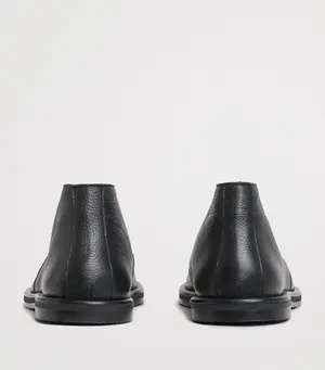 Studio Nicholson Leather Woodrow Desert Boots - Black