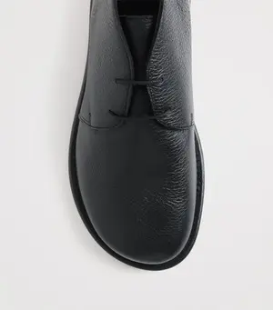 Studio Nicholson Leather Woodrow Desert Boots - Black