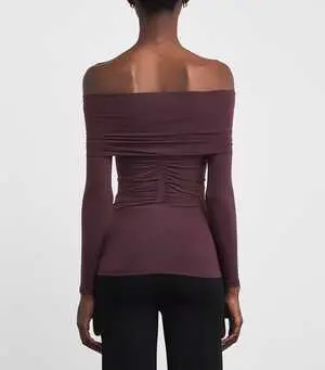 Wolford Off-the-shoulder Draped Top