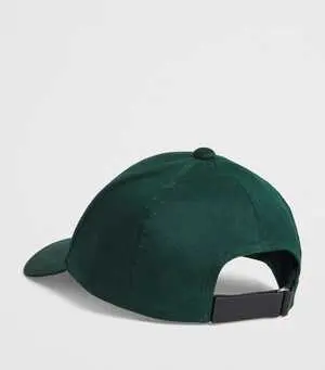 Emporio Armani Cotton Baseball Cap With Patch