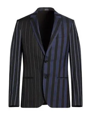 LANVIN Blazer Size Wool, Polyester, Silk
