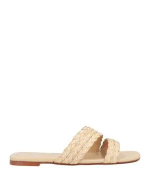 CastaÑer Flat Sandals In Synthetic Material - Ivory