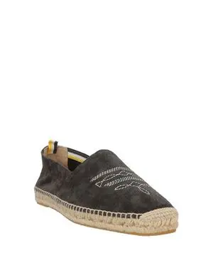 CastaÑer Leather Espadrilles - Grey