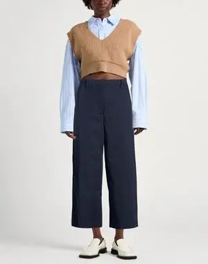 Alpha Studio Wide-leg Cropped Pants