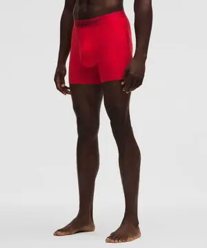Lululemon Always In Motion Boxer Brief 5 - Oxford Red