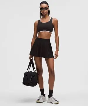 Lululemon Pleated High-rise Tennis Skirt - Black