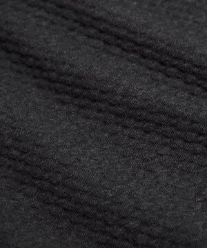 Lululemon Textured Cotton-blend Hoodie - Heathered Black/black