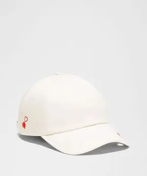 Lululemon Classic Ball Cap - Light Ivory/oxford Red