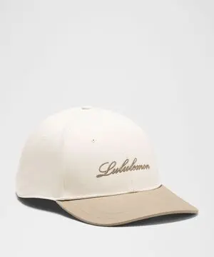 Lululemon Structured Ball Cap - Light Ivory/wacky Khaki