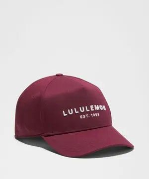 Lululemon The All Days Snapback - Burgundy Bay/white