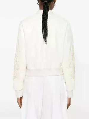 ERMANNO FIRENZE Embroidered Bomber Jacket