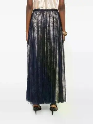 Alberta Ferretti Laced Maxi Skirt