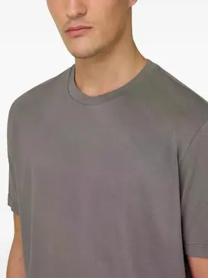 Boggi Milano High-performance Piqué T-shirt With S-cafè® Yarn - Grey