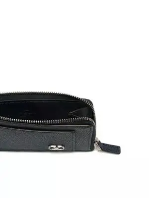 Valentino Garavani Logo-plaque Zip-fastening Wallet