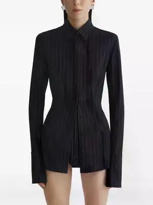 MUGLER Pinstripe Shirt