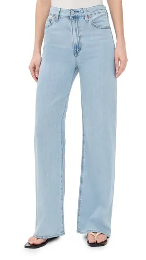 LEVI'S Ribcage Wide Leg Jeans
