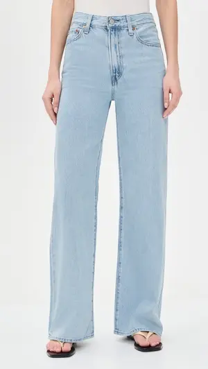 LEVI'S Ribcage Wide Leg Jeans