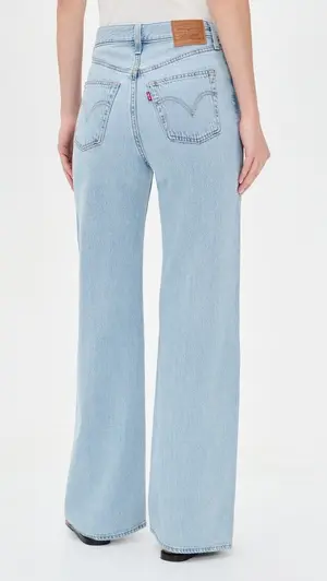 LEVI'S Ribcage Wide Leg Jeans
