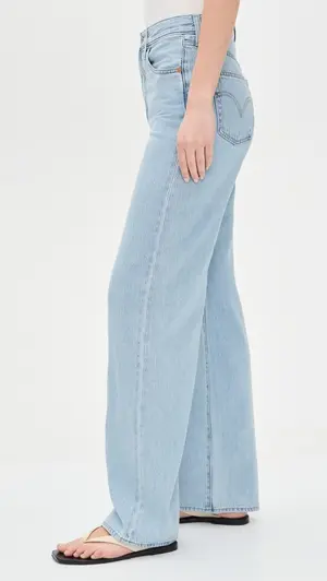 LEVI'S Ribcage Wide Leg Jeans