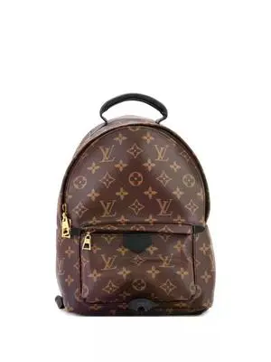 LOUIS VUITTON Palm Springs Monogram Canvas Pm Backpack
