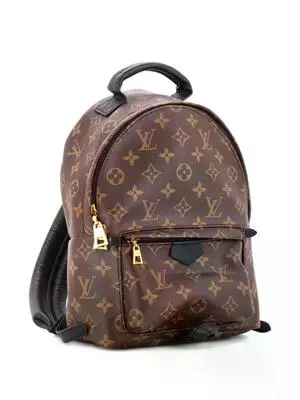 LOUIS VUITTON Palm Springs Monogram Canvas Pm Backpack