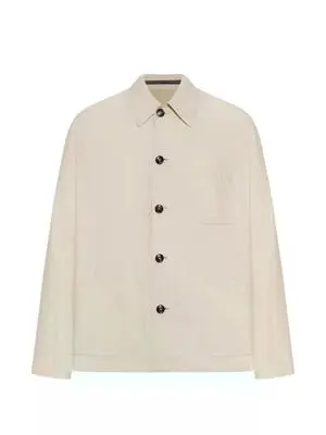 Giorgio Armani Buttoned Chest-pocket Overshirt
