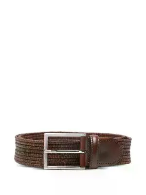 Canali Logo Belts For Men