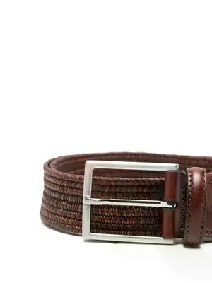 Canali Logo-detail Belt