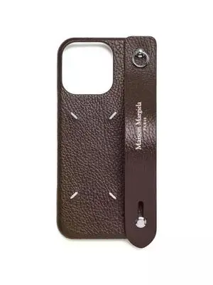 MAISON MARGIELA Iphone 16 Pro Max Ring Phone Cover - Brown