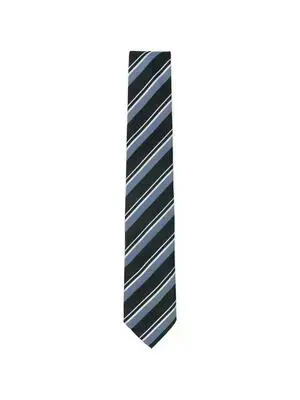 BOSS Striped Neck Tie - Black