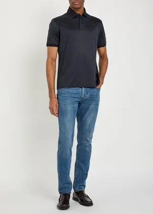 Emporio Armani J06 Slim-leg Jeans - Mid Blu