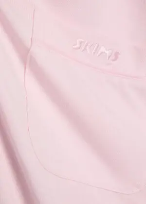 SKIMS Logo-embroidered Stretch-modal Pyjama Set